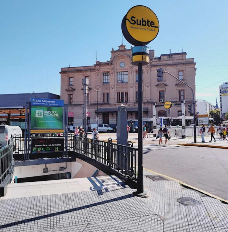 Estación Plaza Miserere del Subte de Buenos Aires - Linea A - Urbano ...