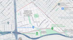 Mapa de Versalles - Urbano Cotidiano