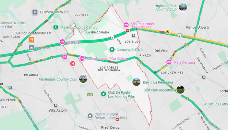 Mapa y calles, información general de La Lonja (Buenos Aires) - Urbano ...